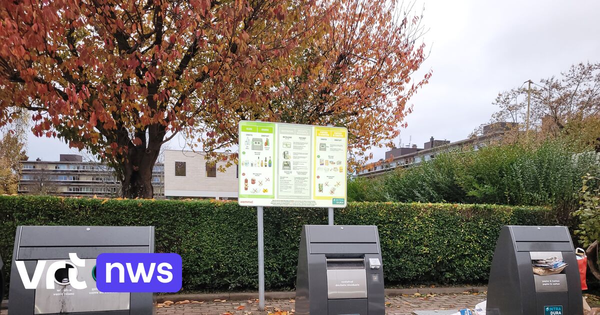 Wemmel krijgt eerste afvalstraat met ondergrondse containers: "Inwoners ...
