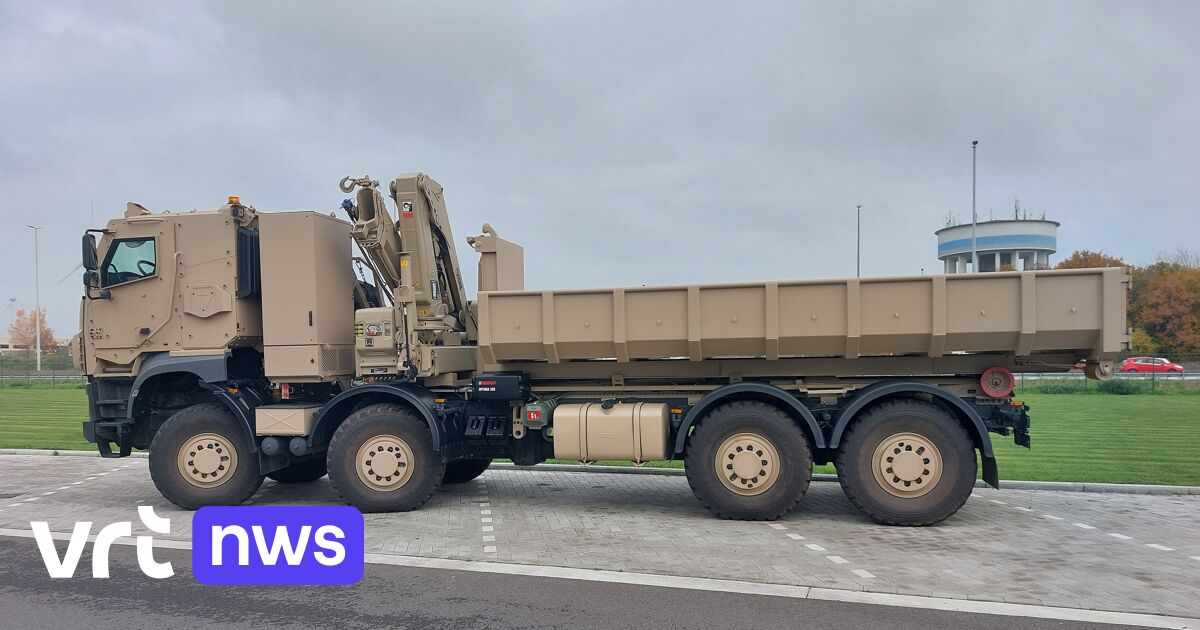 Eerste deel van bijna 900 trucks voor Belgisch leger overhandigd bij ...