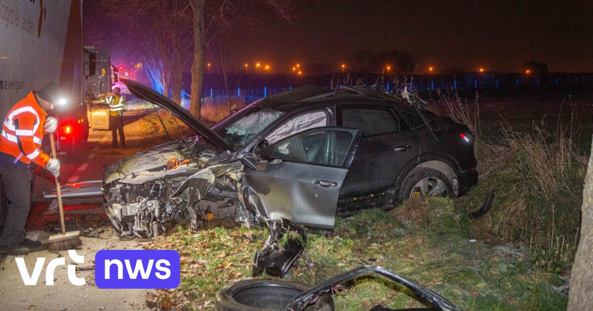 Man overleeft ongeval in Gooik zonder zware verwondingen | VRT NWS: nieuws