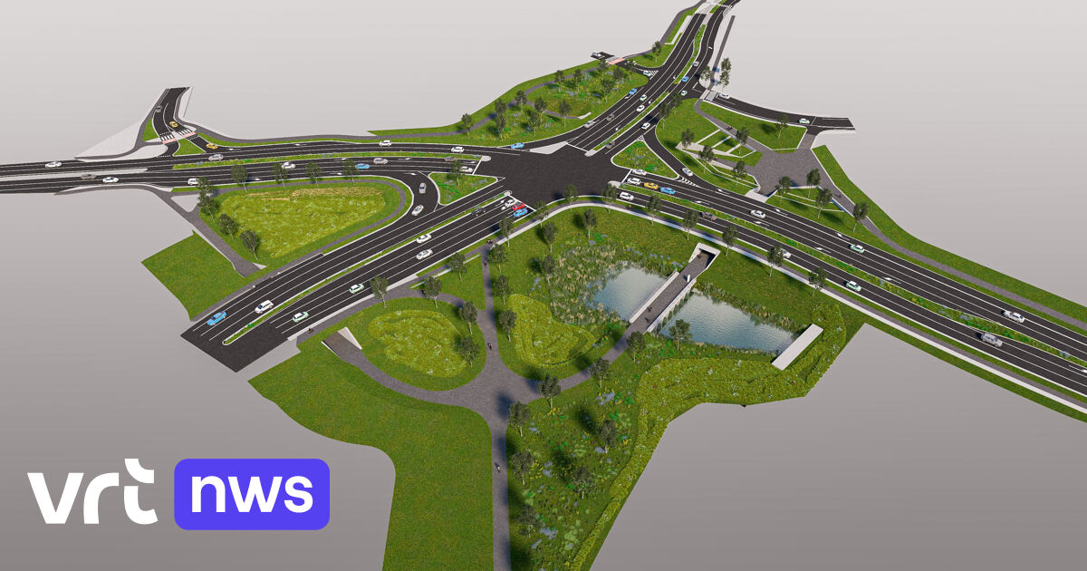 Geurhinder aan drukste kruispunt van Dendermonde door grondwerken | VRT NWS: nieuws