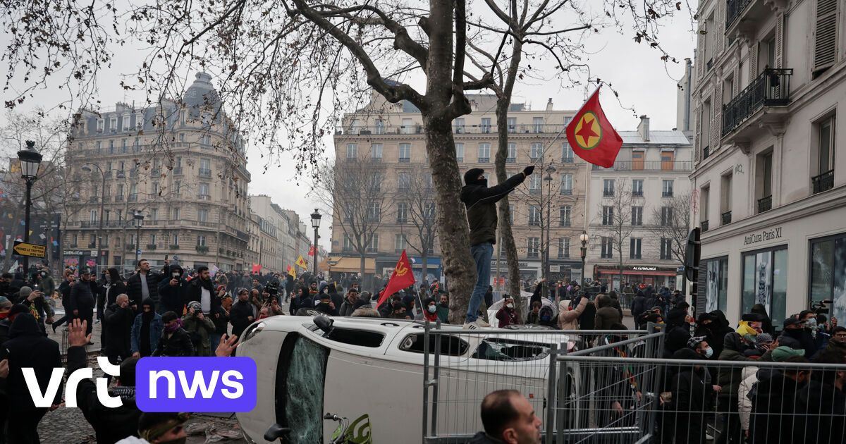 Manifestatie van Koerden in Parijs mondt uit in rellen, dader ...