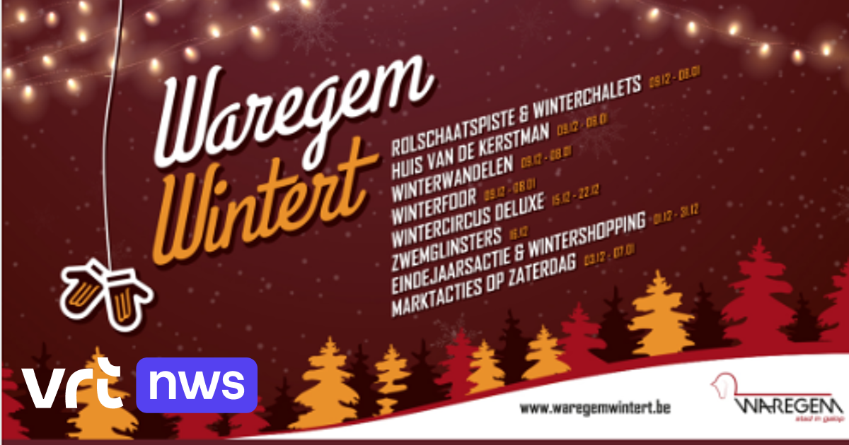 Ruziemaker schiet met alarmpistool op kerstmarkt in Waregem | VRT NWS ...