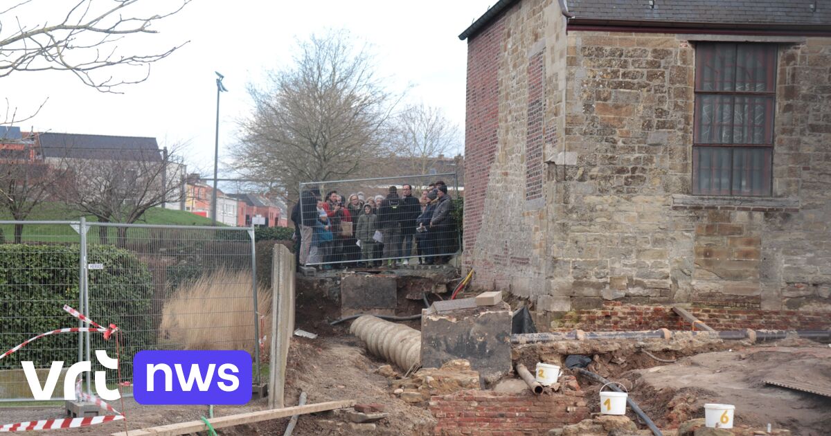 Inwoners krijgen unieke inkijk in archeologische opgravingen Abdijsite Ninove | VRT NWS: nieuws