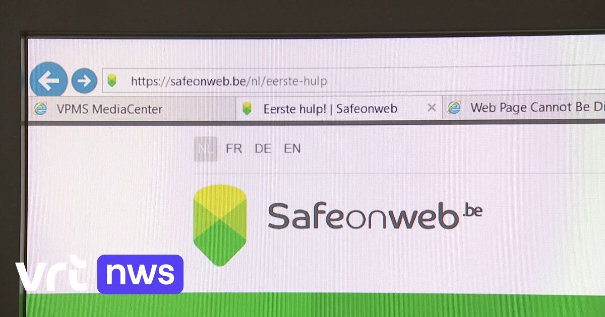 Safeonweb receives 6 million reports of suspicious links | VRT NWS: news