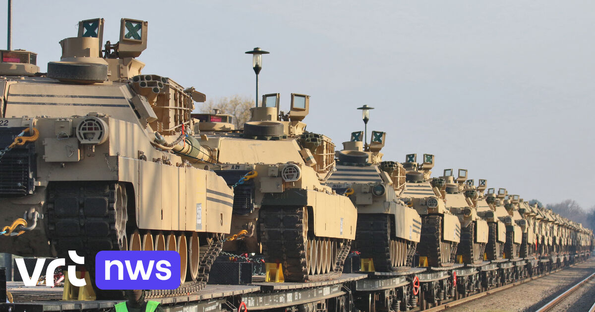 Na Duitsland bevestigt president Biden dat de VS 31 tanks zal leveren ...