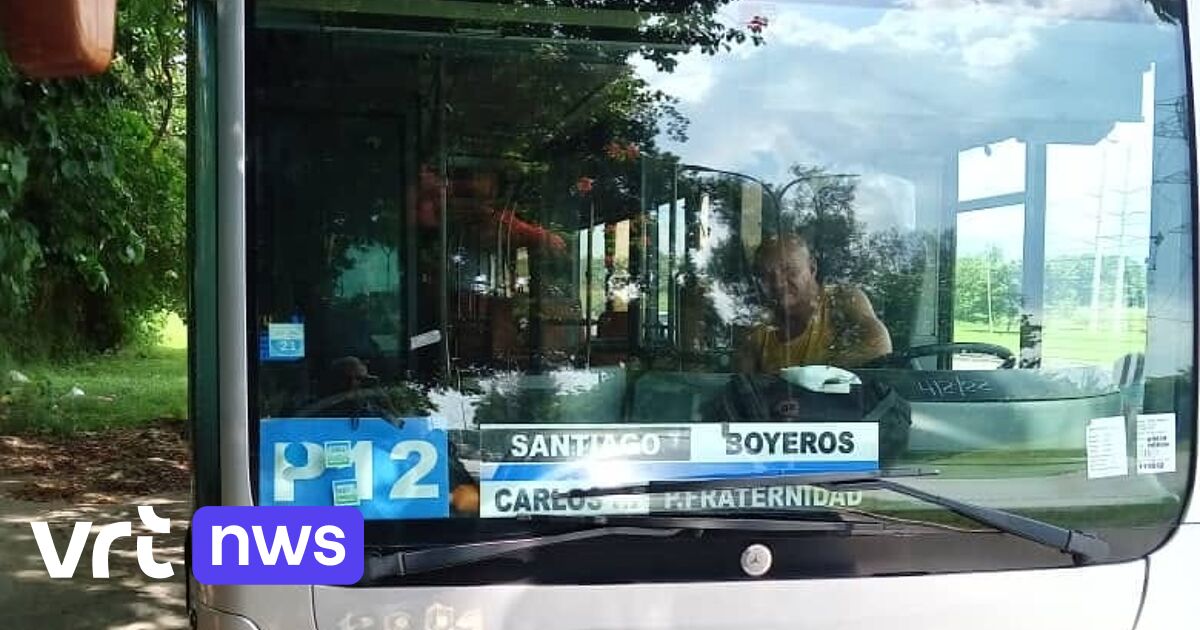 Gezien: Brusselse MIVB-bussen rijden door de straten van Havana | VRT ...