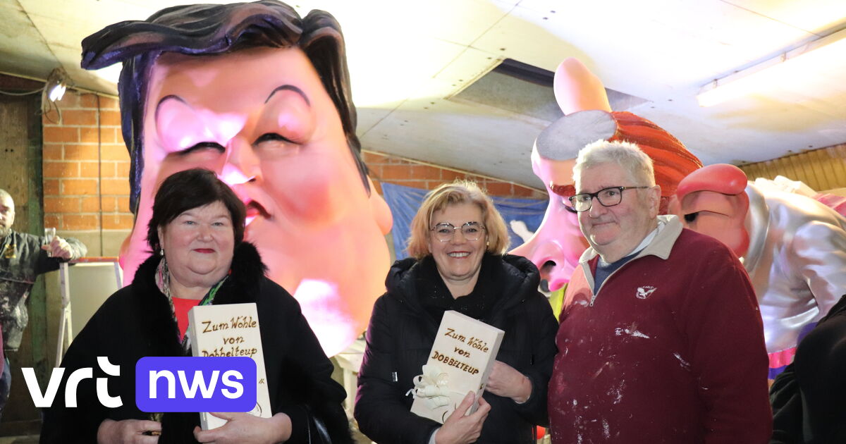 Maggie De Block krijgt karikatuur van carnavalsgroep Dobbelteup ...