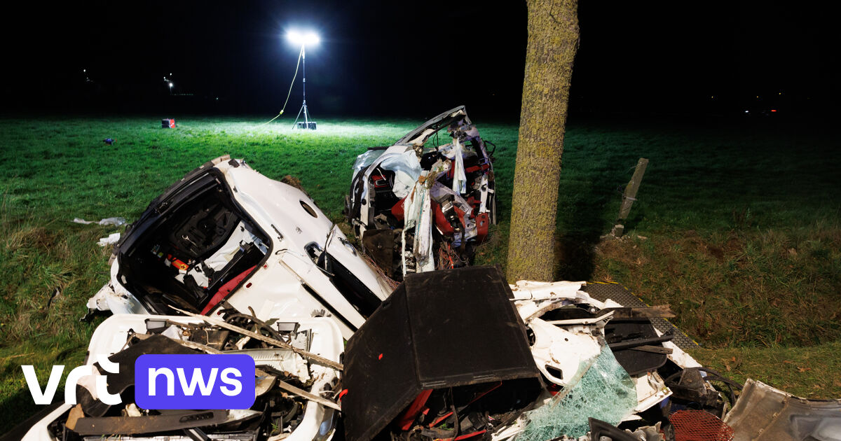 Drie doden bij zwaar ongeval in Lichtervelde | VRT NWS: nieuws