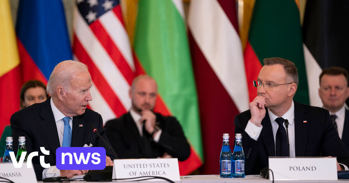 Joe Biden sluit bezoek aan Polen af met "Boekarest Negen", Vladimir ...
