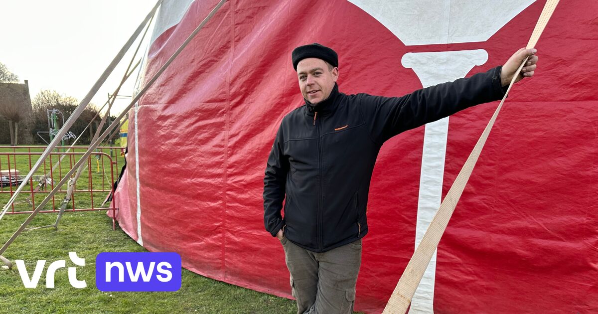 Dimitri uit Halen opent eigen circus: "Circus is niet dood" | VRT NWS ...