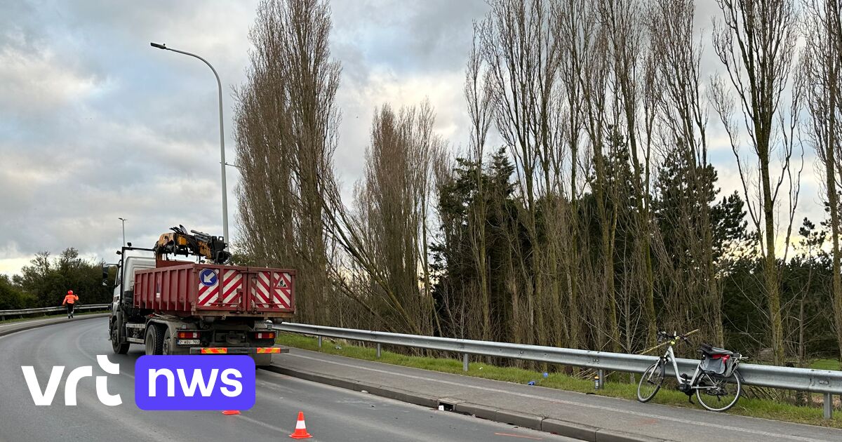 Fietser overleden na ongeval op Zandvoordebrug in Oostende | VRT NWS: nieuws