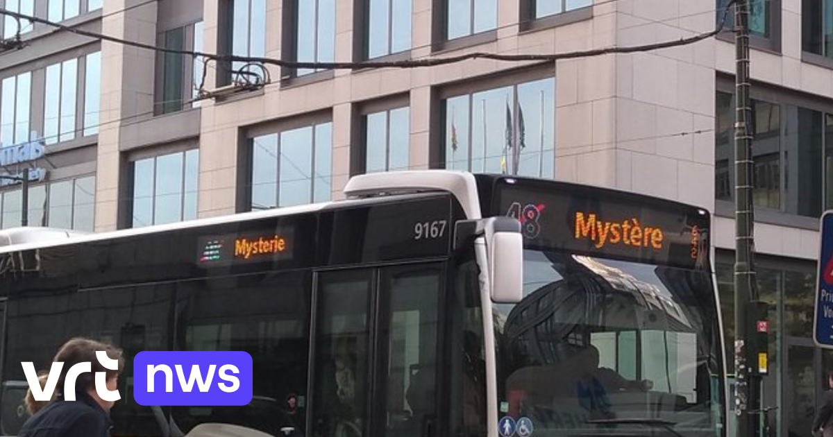 Brusselse bus 48 "met mysterieuze bestemming" gaat wereldwijd viraal ...
