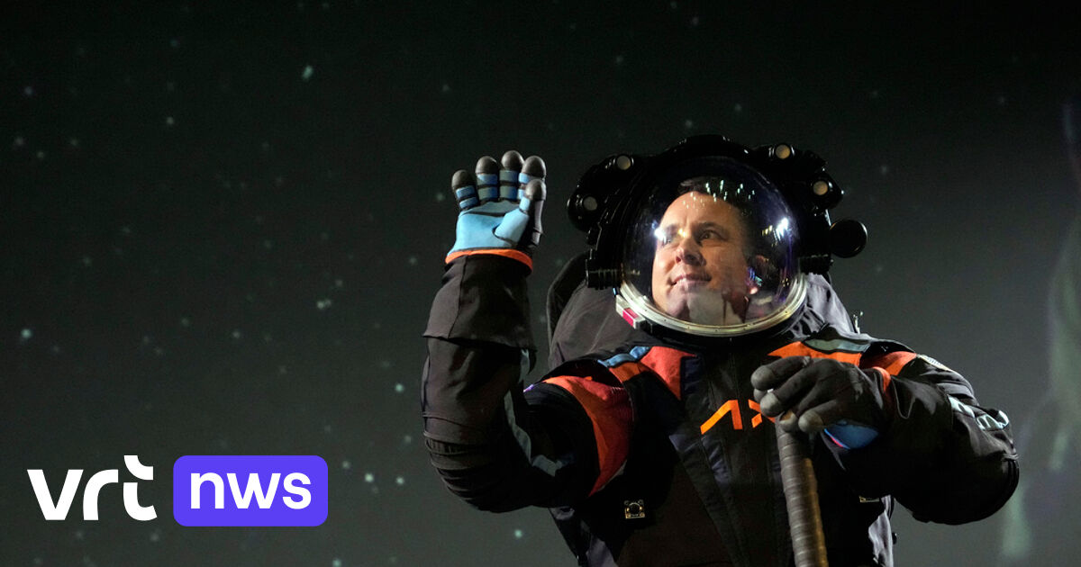 In dit nieuwe ruimtepak zullen astronauten opnieuw rondlopen op de maan ...