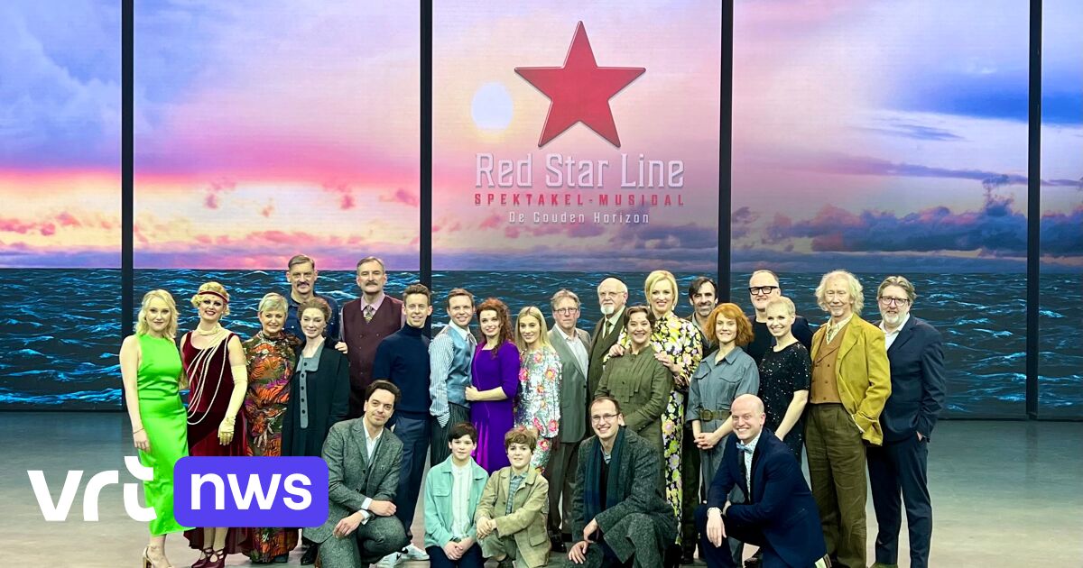 Red Star Line musical thrills at pop-up theatre | VRT NWS: news