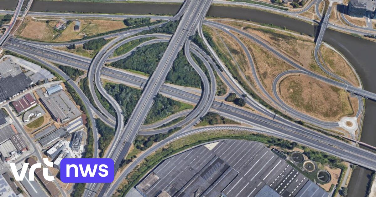 Renovatie knooppunt Zwijnaarde: afritten richting Brussel en Kortrijk ...