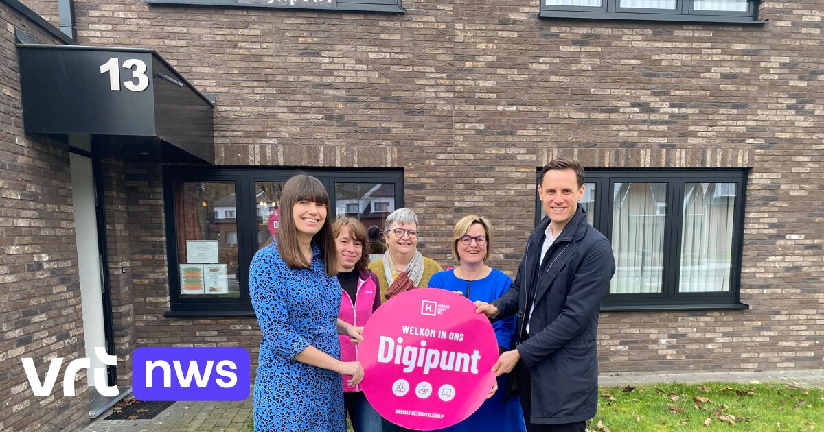 Hasselt opent acht extra Digipunten | VRT NWS: nieuws