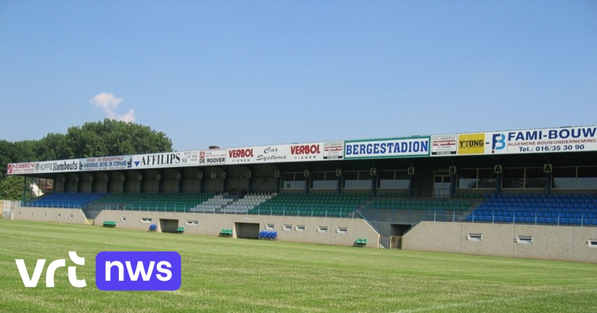 Bergéstadion Tienen krijgt nieuwe kleedkamers na overstromingen | VRT ...