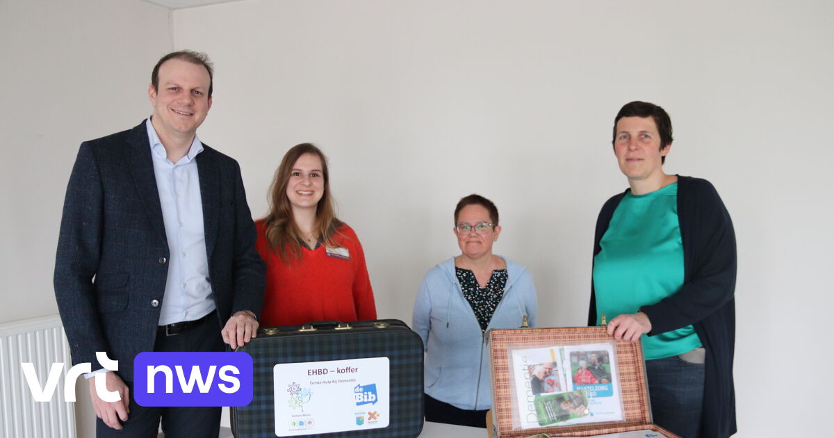 Bibliotheek Edegem heeft nu ook EHBD-koffer: "Informatie over dementie ...