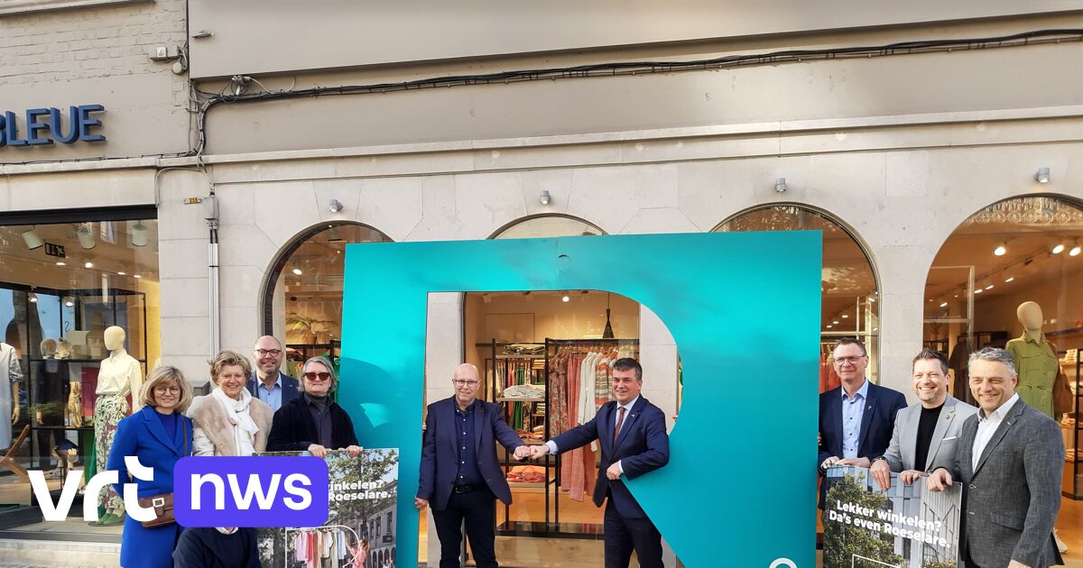 Tienpuntenplan voor "shoppingstad" Roeselare: kleurrijke straten ...