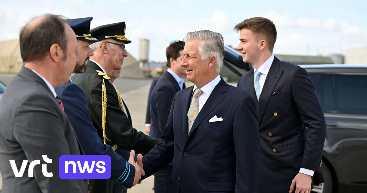 Koning Filip met zoon Gabriël naar Frans-Guyana vertrokken voor de ...