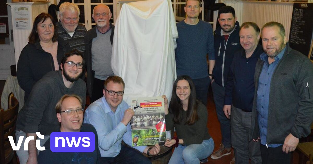'Drankstoemper' wordt nieuw standbeeld in Dworp | VRT NWS Nieuws