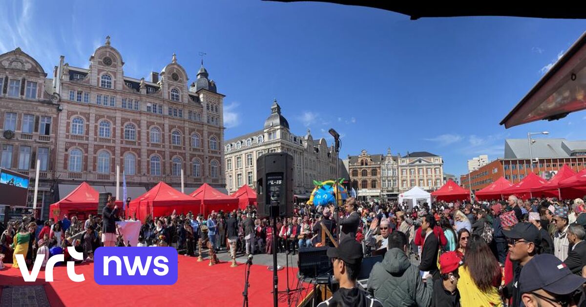 Nepalese gemeenschap viert Nepalees nieuwjaar in Leuven | VRT NWS: nieuws