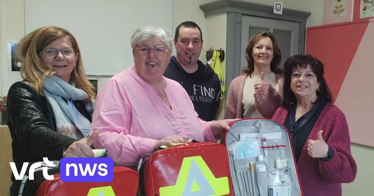 Gemeente Glabbeek bezorgt alle scholen een EHBO-rugzak | VRT NWS: nieuws