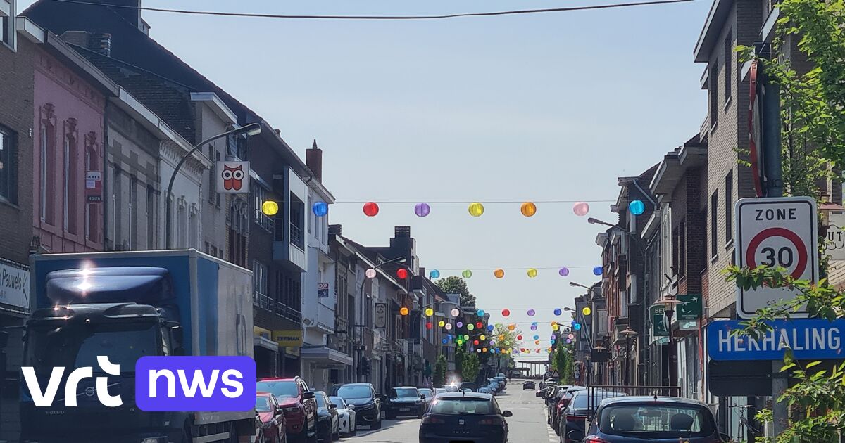 Stad Landen wil van Stationsstraat eenrichtingsverkeer maken | VRT NWS ...