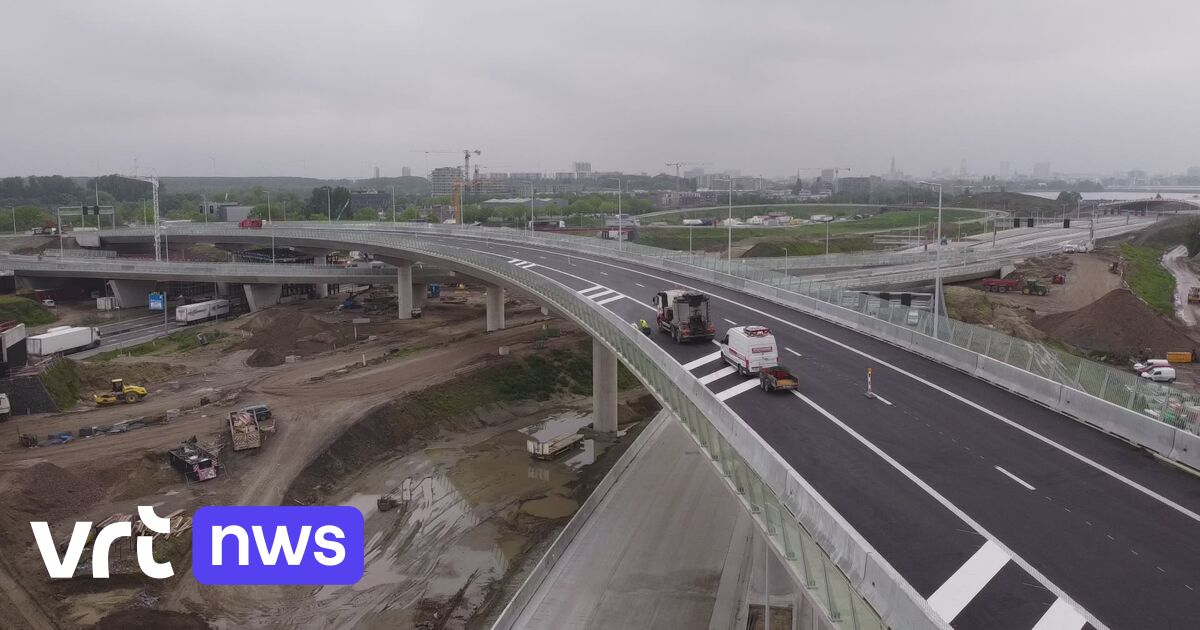 Der erste Teil der Oosterweel-Verbindung ist früher fertig geworden als ...
