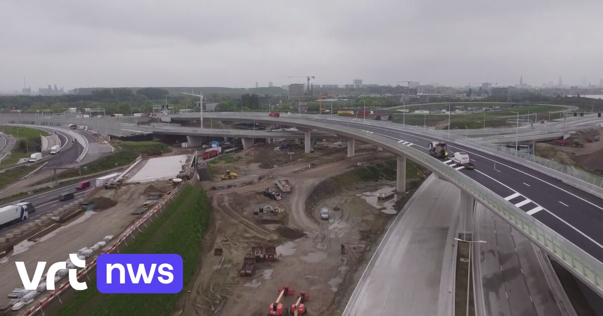Grote stap in Oosterweelwerken: eerste deel van knooppunt Antwerpen ...