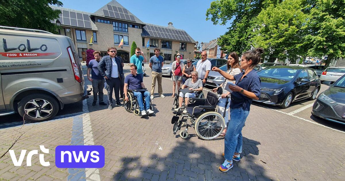 Personeelsleden Halle ondervinden zelf hoe het is om blind of ...