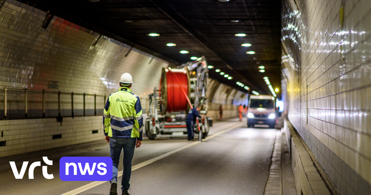 Na bijna 100 jaar nieuwe elektriciteitskabel in Waaslandtunnel ...