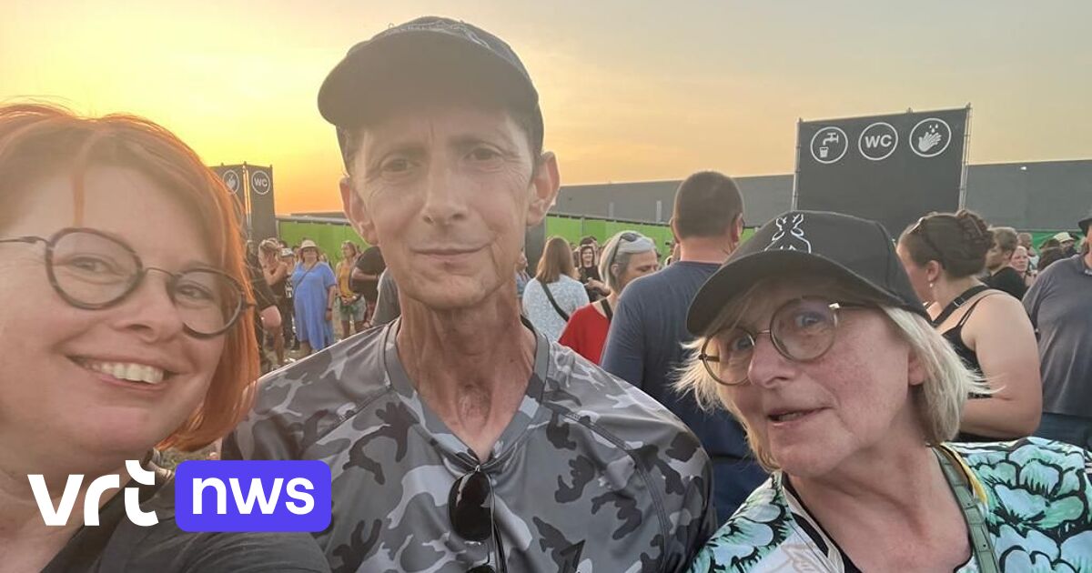 Sofie strooide de as van haar neef David uit op de wei van Graspop: "Nu ...