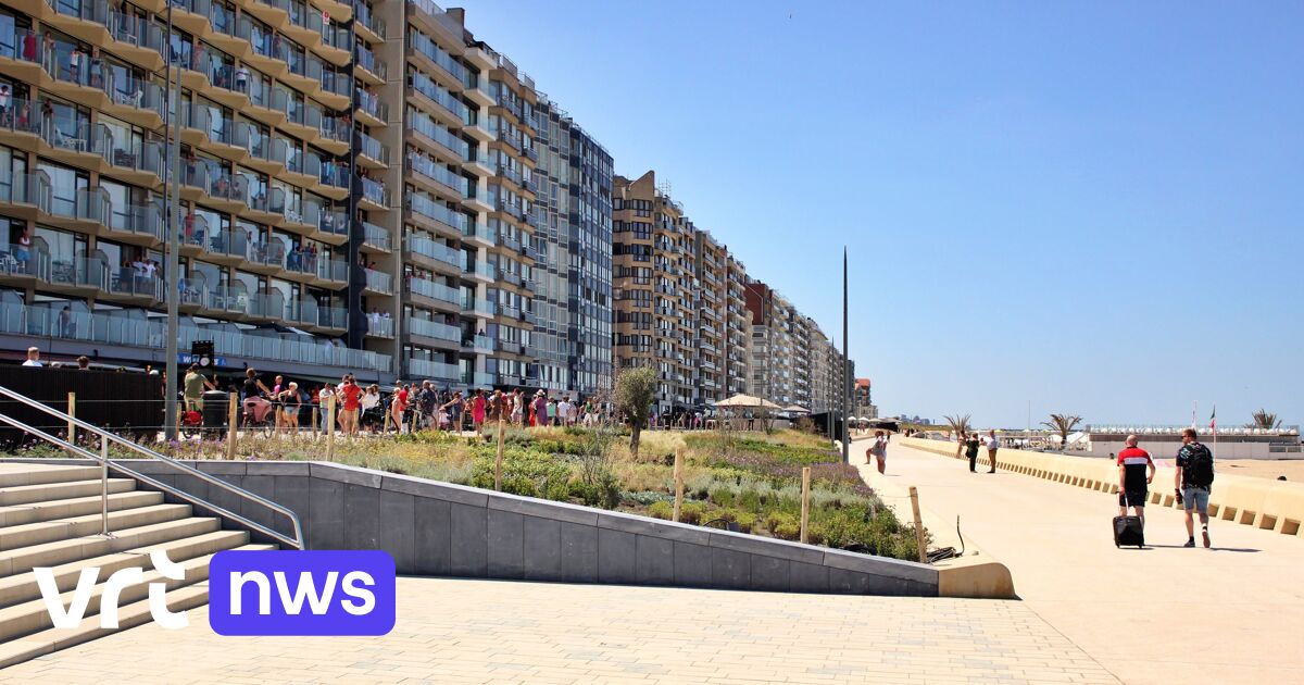 Nieuwe zeedijk van ruim 1,5 kilometer in Westende officieel ingehuldigd ...