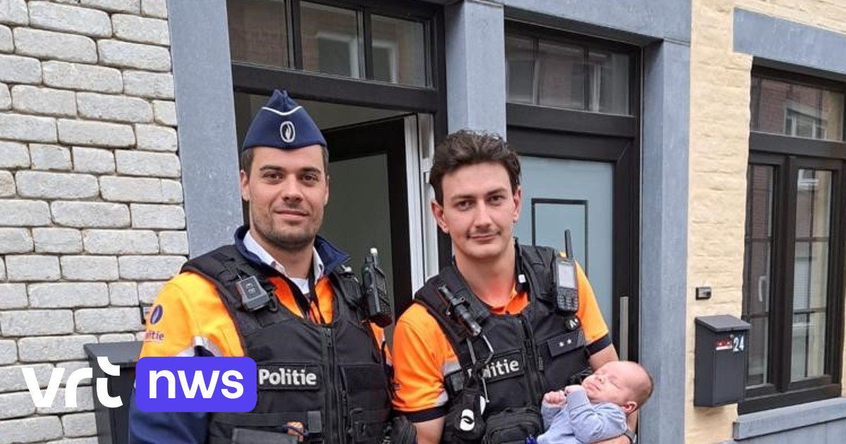 Politie-inspecteurs voorkomen dat baby stikt tijdens Kroningsfeesten in Tongeren | VRT NWS: nieuws