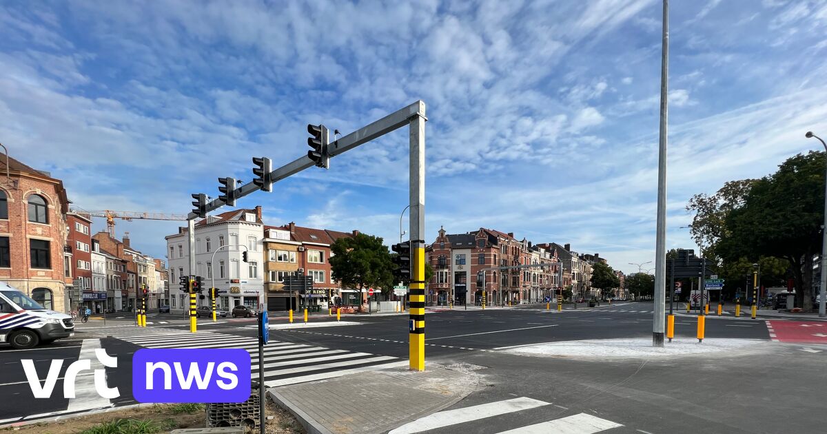 Tiensepoort in Leuven opnieuw open : veiliger en overzichtelijker | VRT NWS: nieuws