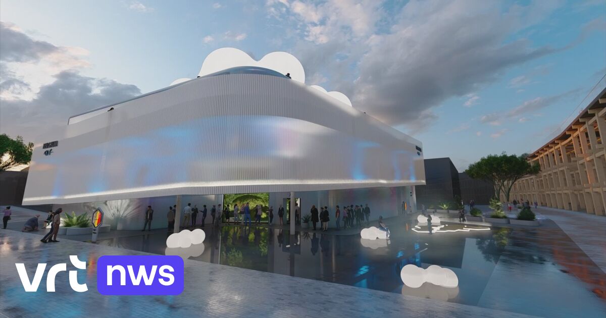 Voici le projet du futur pavillon belge pour l'exposition universelle d'Osaka | VRT NWS: le site ...