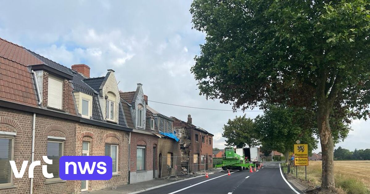 Kruispunt in Wijtschate opnieuw open, 10 dagen na zwaar, dodelijk ongeval | VRT NWS: nieuws