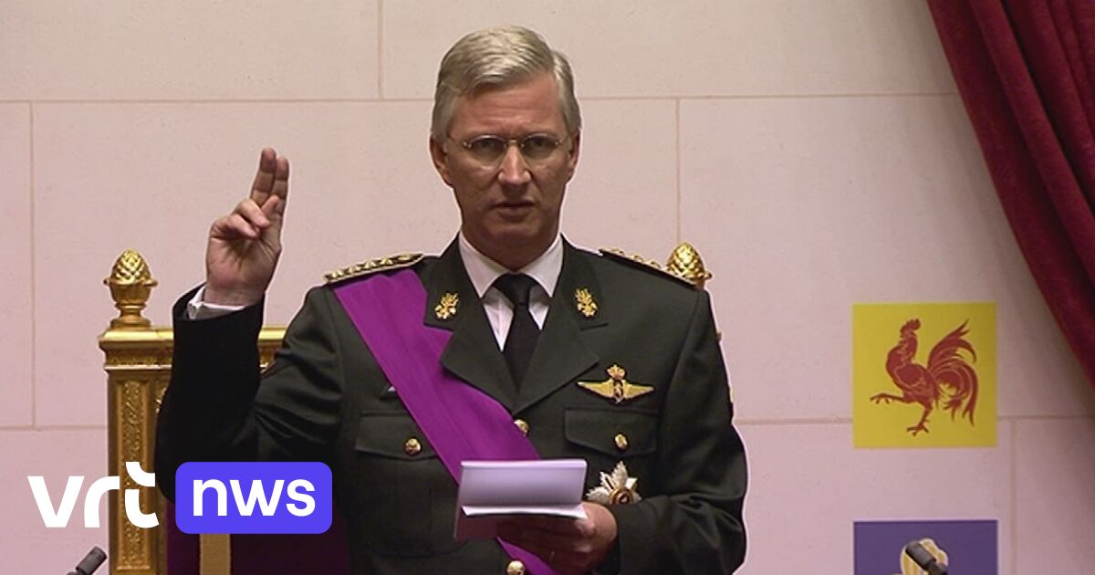 En images : Il y a dix ans Philippe devenait Roi des Belges | VRT NWS ...
