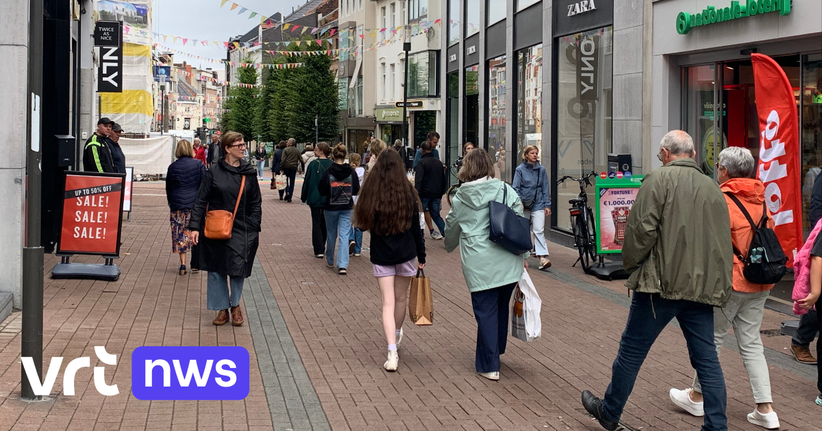 Slecht weer houdt Hasseltse shopper niet tegen: handelaren kijken terug ...