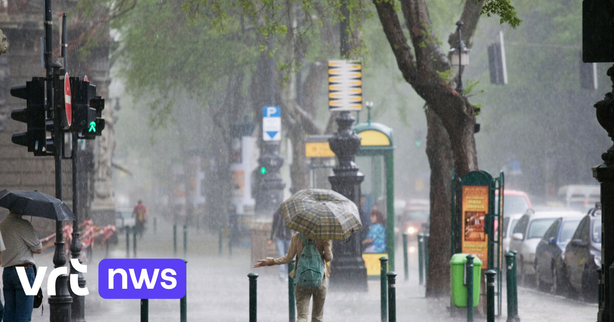 Risico op onweer, rukwinden en wateroverlast: KMI waarschuwt met code ... Risico op onweer, rukwinden en wateroverlast: KMI waarschuwt met code ...