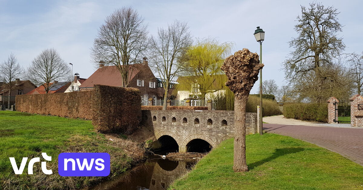 Hamontweg in Maaseik afgesloten omdat gewelf onder brug over Bosbeek is ...