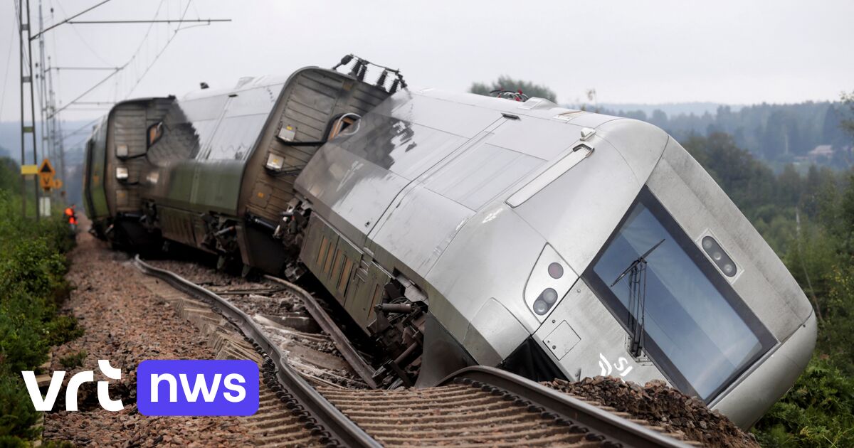 Stormweer in Scandinavië: trein ontspoord in Zweden, hevigste noodweer ...