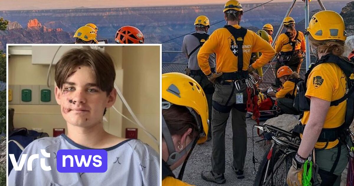 13-jarige jongen overleeft val van 30 meter in Grand Canyon | VRT NWS ...