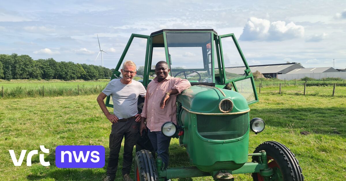 Pastor van Kampenhout vindt tweedehands tractor voor sociaal project in ...