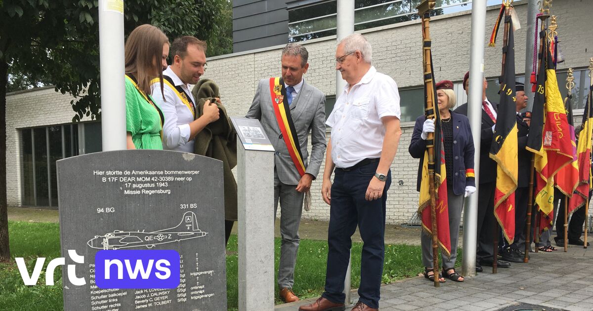 Lummen herdenkt slachtoffers vliegtuigcrash in 1943 | VRT NWS Nieuws