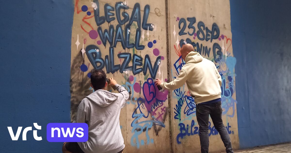 Bilzen krijgt legale graffitimuur van 30 meter in tunnel: "Ideaal voor ...