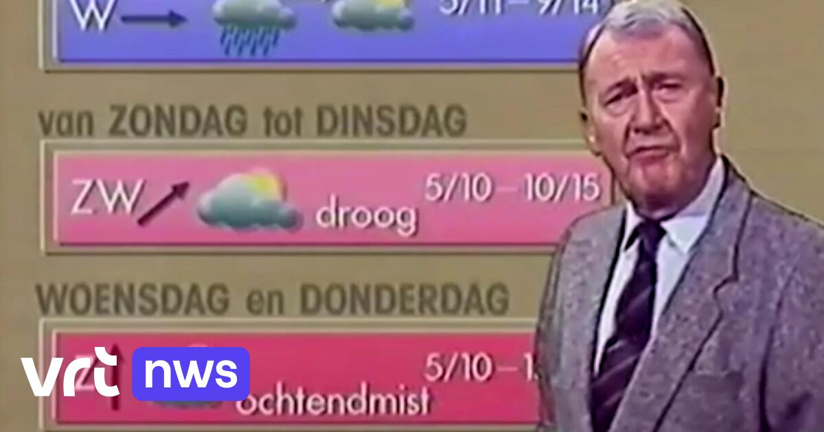 20 jaar geleden overleed weerman Armand Pien | VRT NWS: nieuws