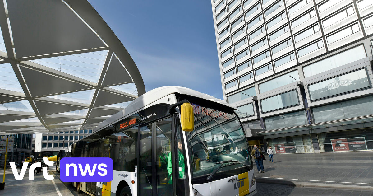 Lijnbussen van Brussel naar Noordrand tot begin oktober omgeleid | VRT ...