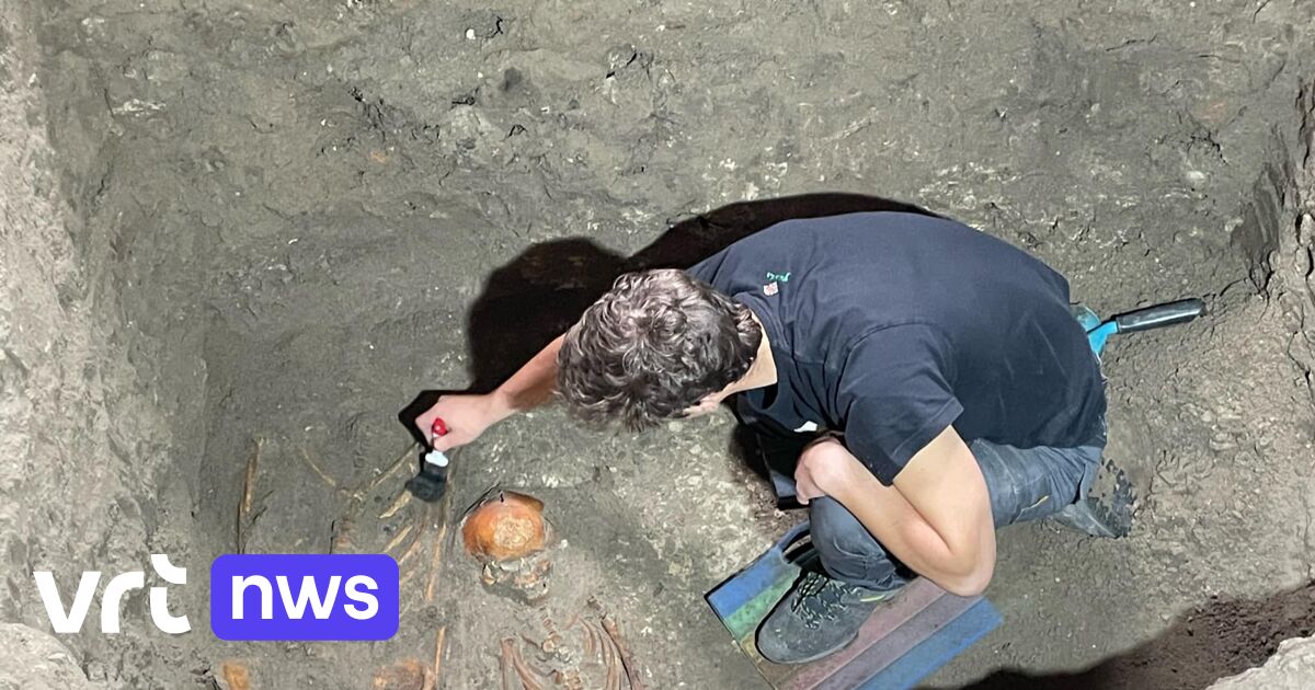 165 skeletten gevonden tijdens opgravingen in centrum Maldegem: "We kunnen veel leren over de ...